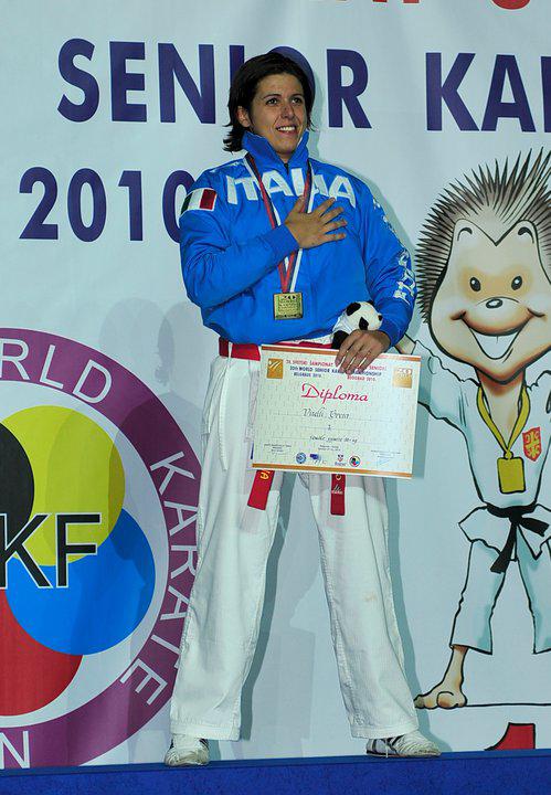 Karate: oro europeo per la narnese Greta Vitelli