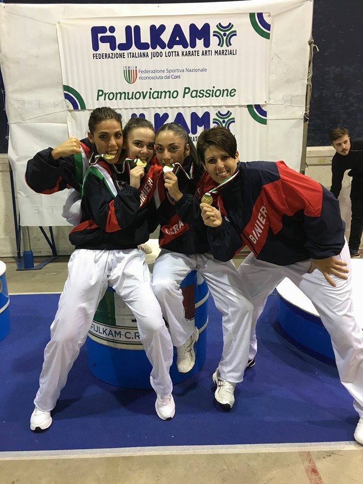 La karateka narnese Greta Vitelli campionessa d'Italia per la 28esima volta